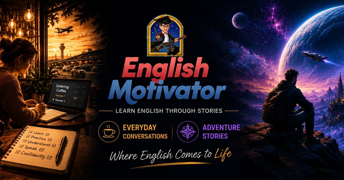 English Motivator | Learn English Through Stories